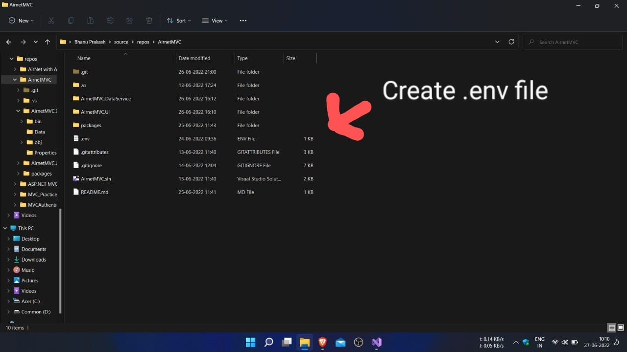 GitHub - vinothcse107/AirnetMVC