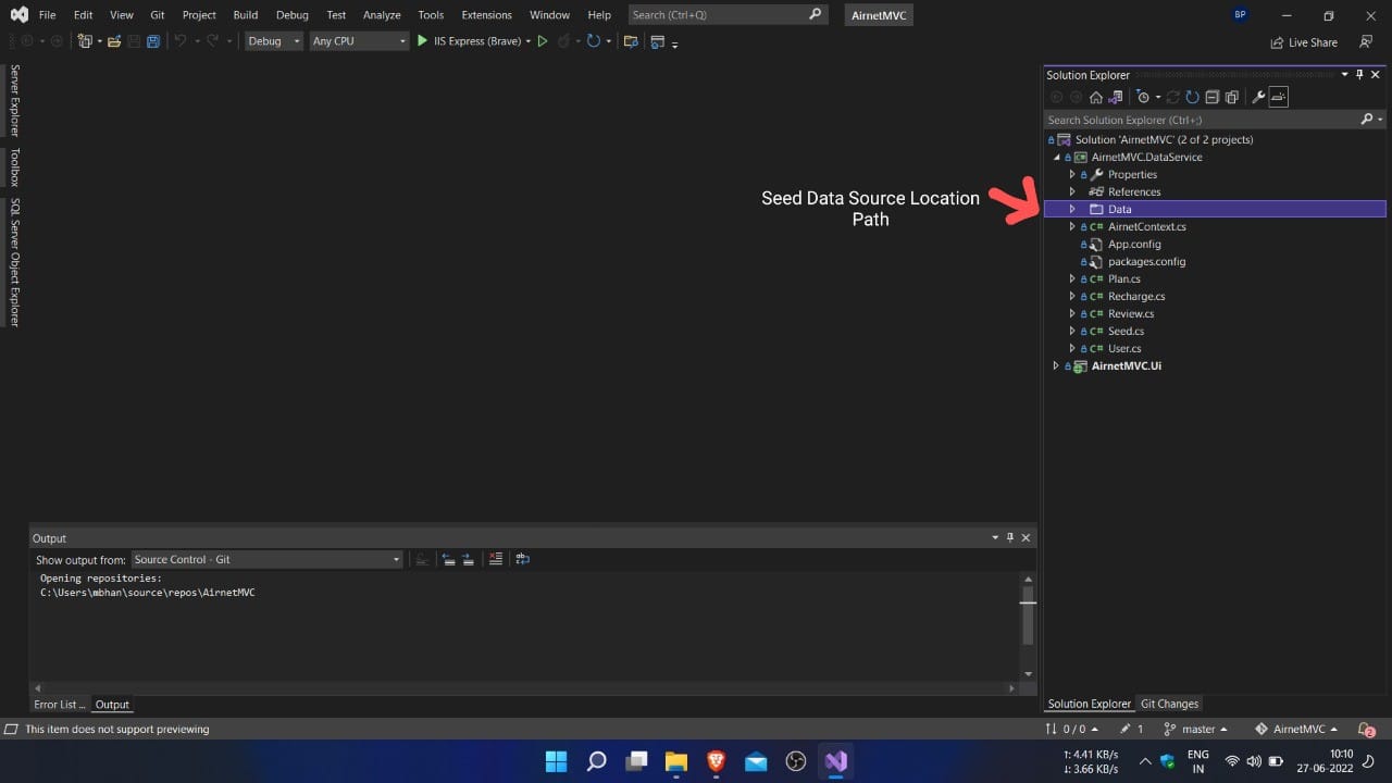 GitHub - vinothcse107/AirnetMVC