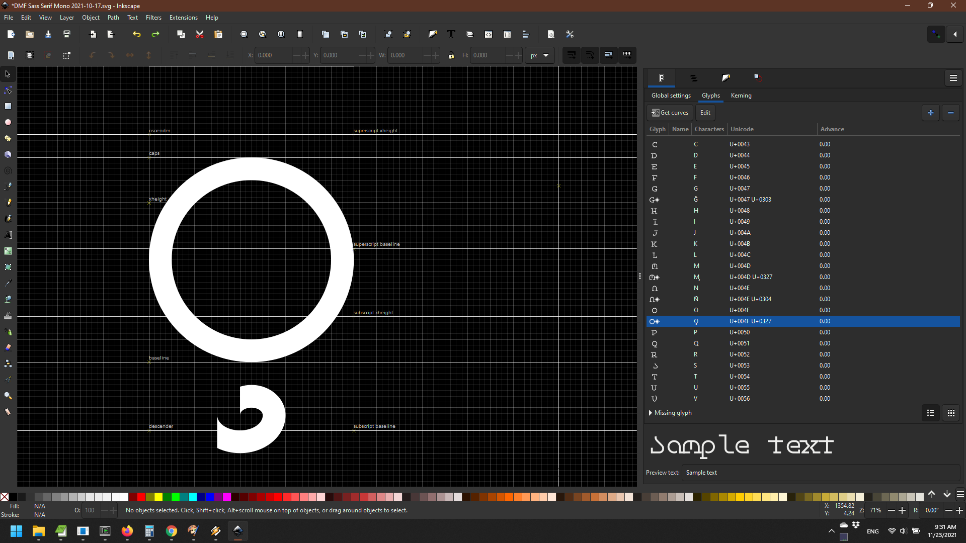 Does not import multiple-codepoint glyphs from SVG fonts as expected ...