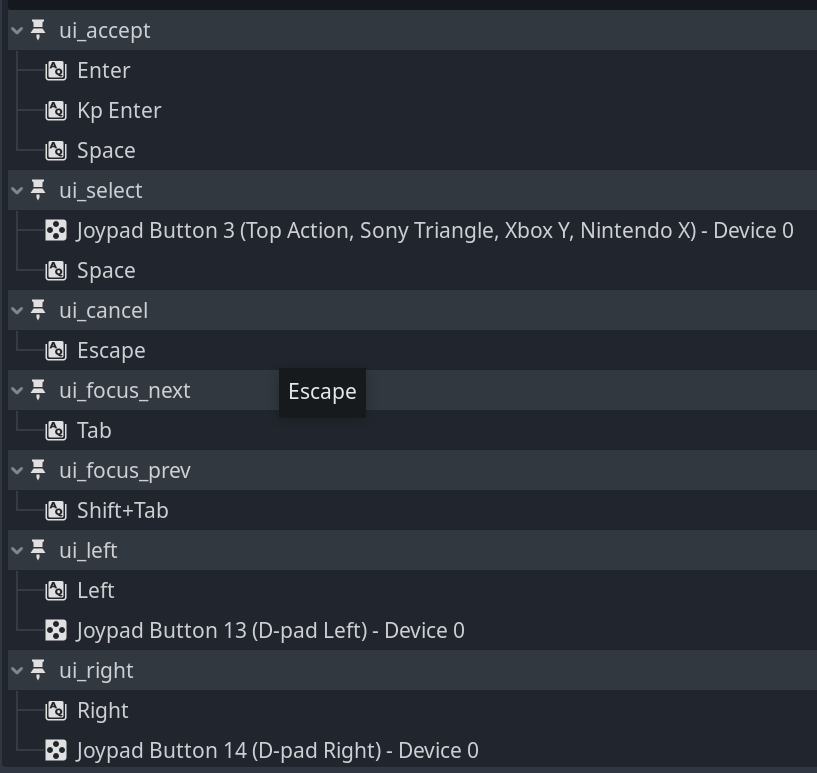Default project misses joy device 0 in InputMap for ui_accept · Issue #75225 · godotengine/godot ...