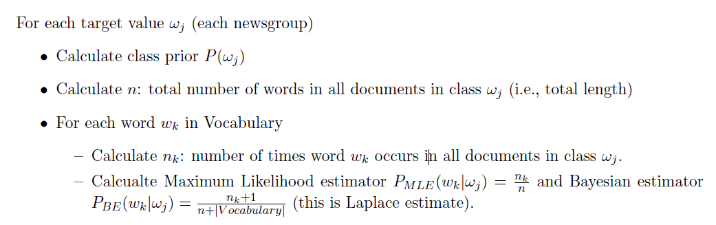 Github Qli007 Naive Bayes Classier For Text Classication Coms 573 Machine Learning