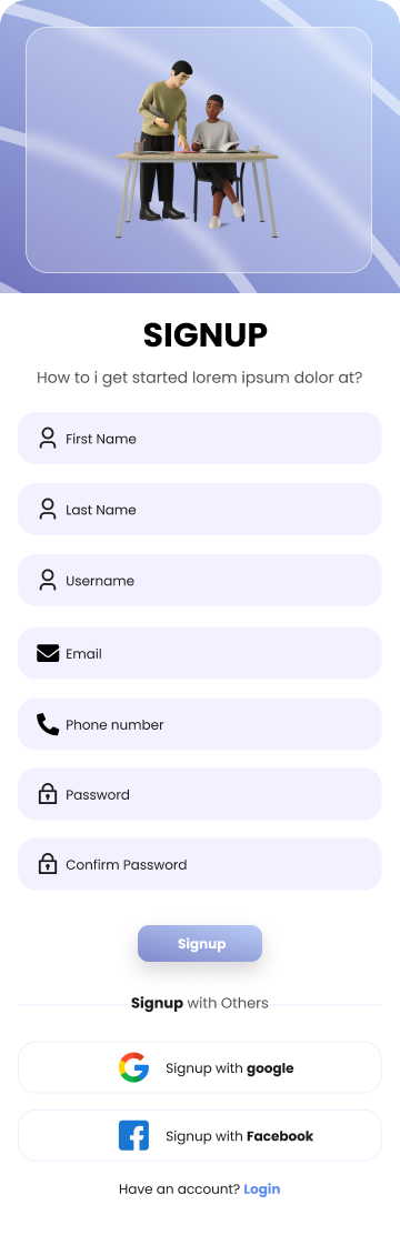 signup page · Issue #7 · alice-school/woow-academy · GitHub
