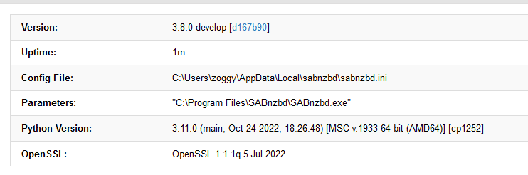 Bugfix/speed python311 by puzzledsab · Pull Request #2362 · sabnzbd/sabnzbd · GitHub