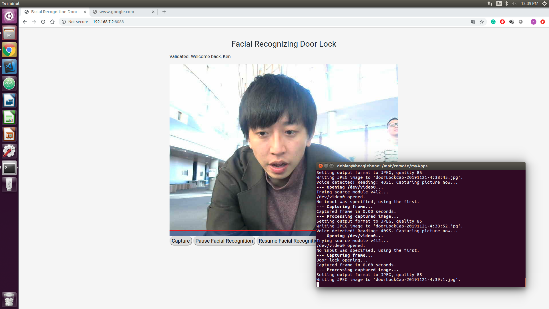 Github Kenpi328 Biometric Authentication Door Lock System
