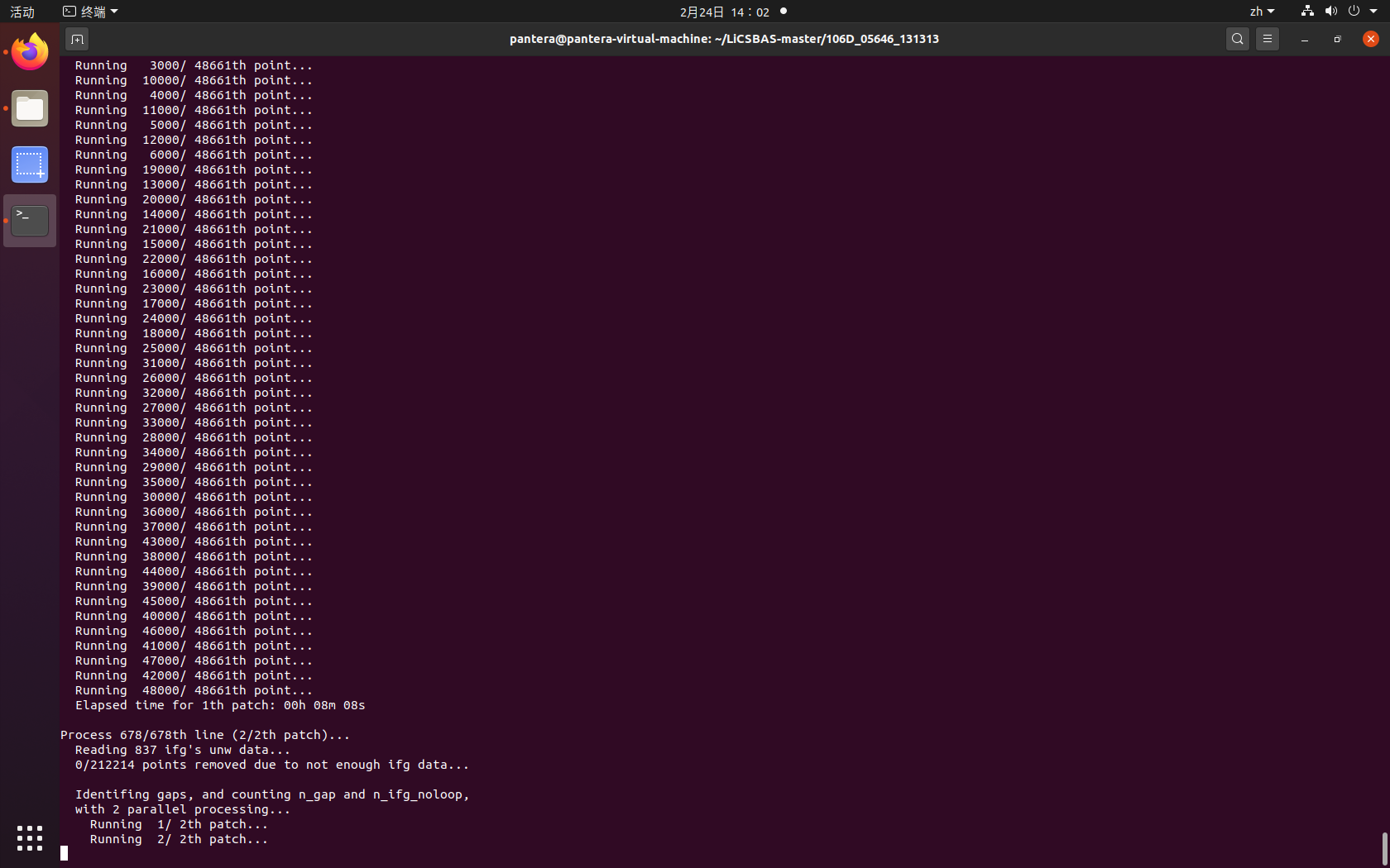 LiCSBAS13_sb_inv.py patch2 stucked · Issue #213 · yumorishita/LiCSBAS · GitHub