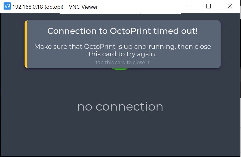 connection to octoprint timed out!! · Issue #1356 · UnchartedBull/OctoDash · GitHub