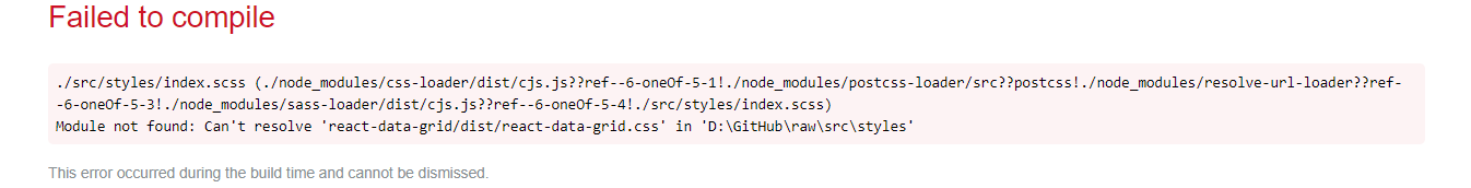 (Failed to compile) Module not found: · Issue #293 · rawgraphs/rawgraphs-app · GitHub