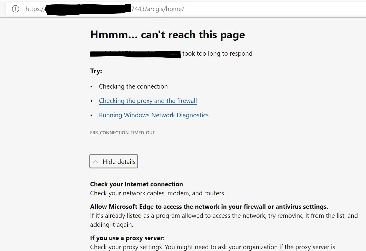 Access is denied error with ArcGIS Server script, WriteErrorException similar to older issue#220 ...