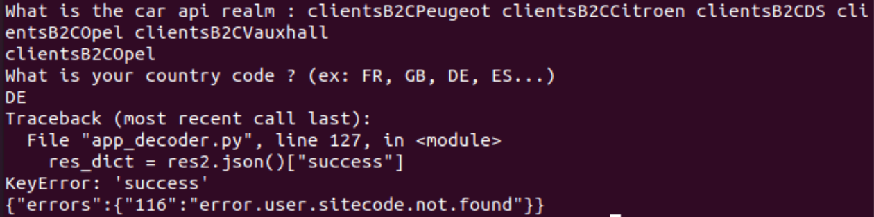 Numpy failure · Issue #20 · flobz/psa_car_controller · GitHub
