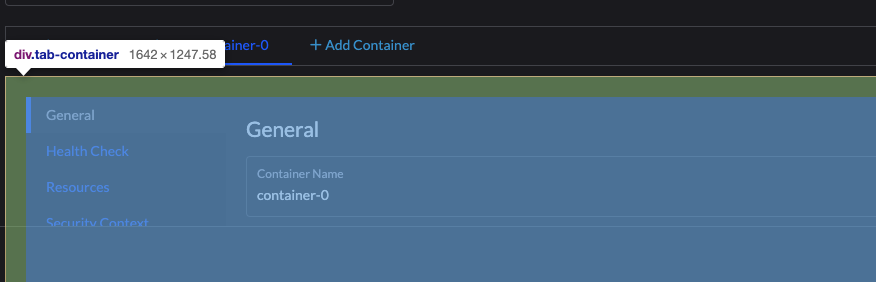 Nested Tabs Should Not Contain Padding · Issue 7124 · Rancherdashboard · Github