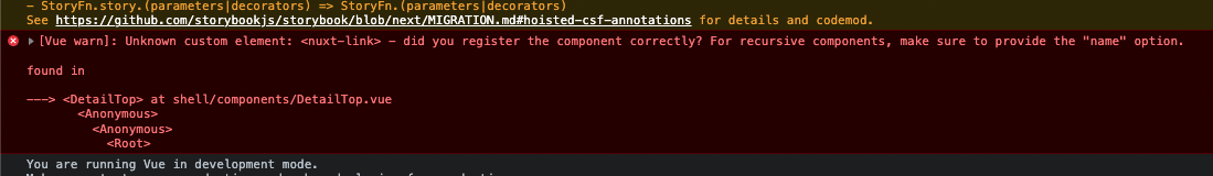 Add Nuxt Link Component To Storybook · Issue 7603 · Rancherdashboard · Github
