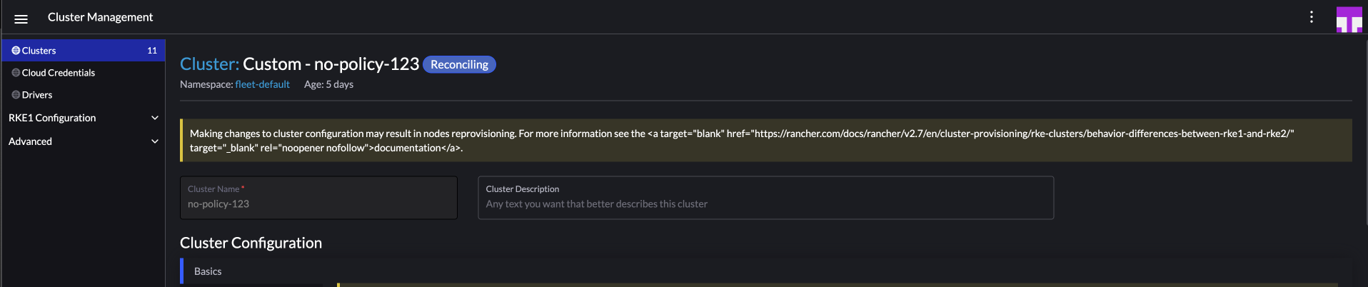 Banner is broken · Issue #7920 · rancher/dashboard · GitHub