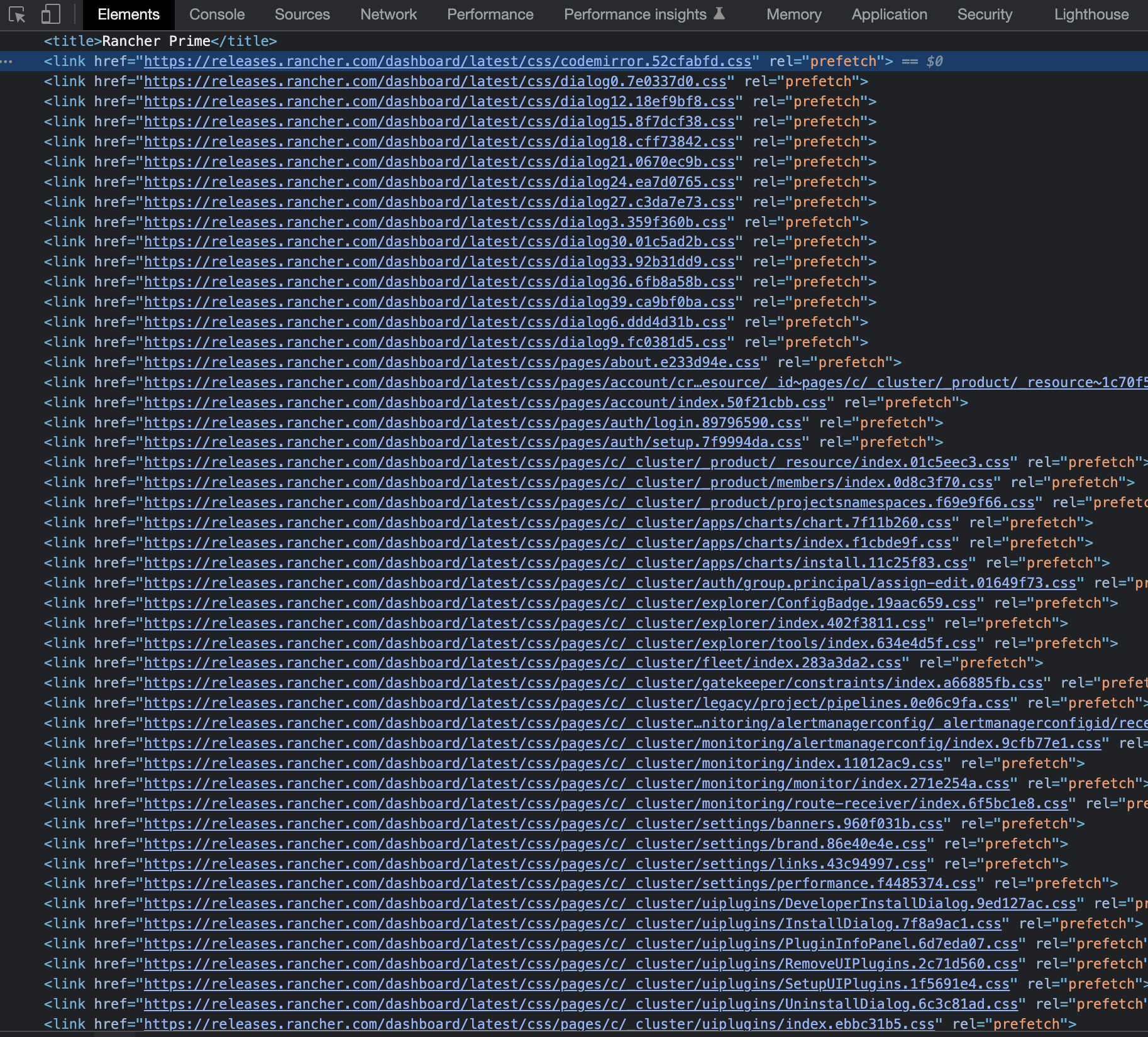 Add bundle assets option to the Vue configuration · Issue #8395 · rancher/dashboard · GitHub