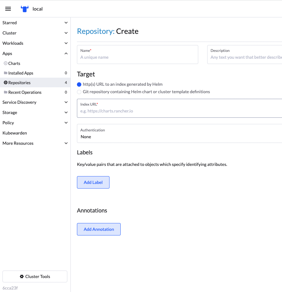 Labels and annotations space missing with previous section for Repository editor · Issue #8629 ...