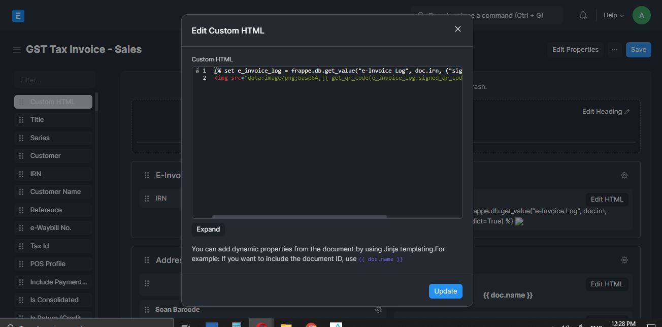 Einvoice QR Code Print · Issue #247 · resilient-tech/india-compliance · GitHub