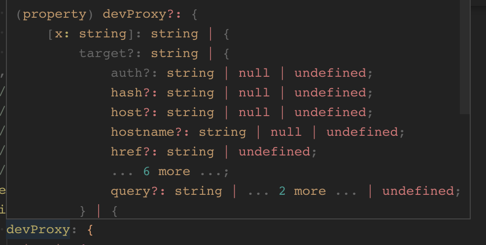 `ServerOptions` type missing for `devProxy` configuration · Issue #20698 · nuxt/nuxt · GitHub