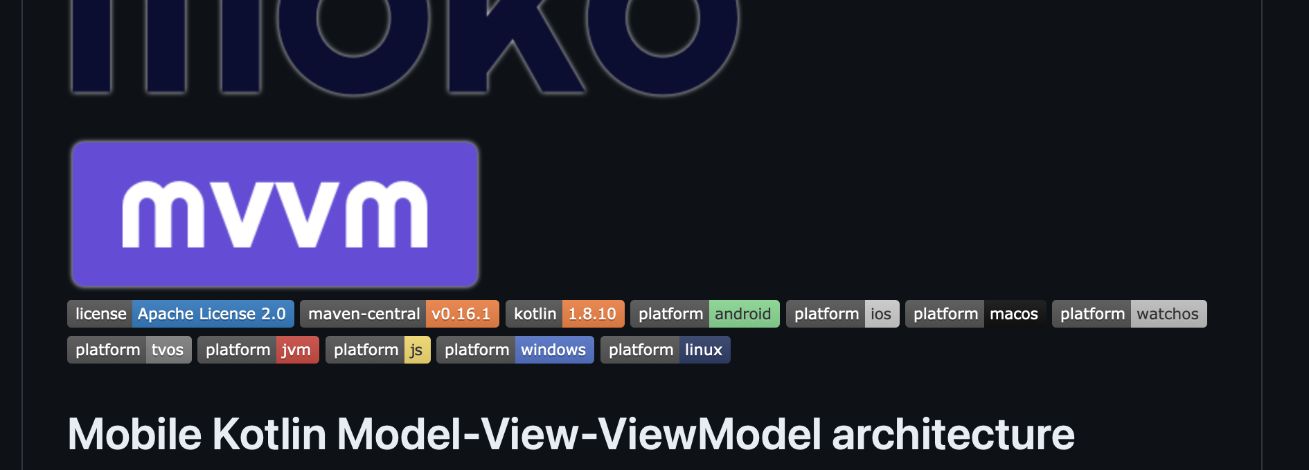 Is it supported in web and desktop as well? · Issue #248 · icerockdev/moko-mvvm · GitHub