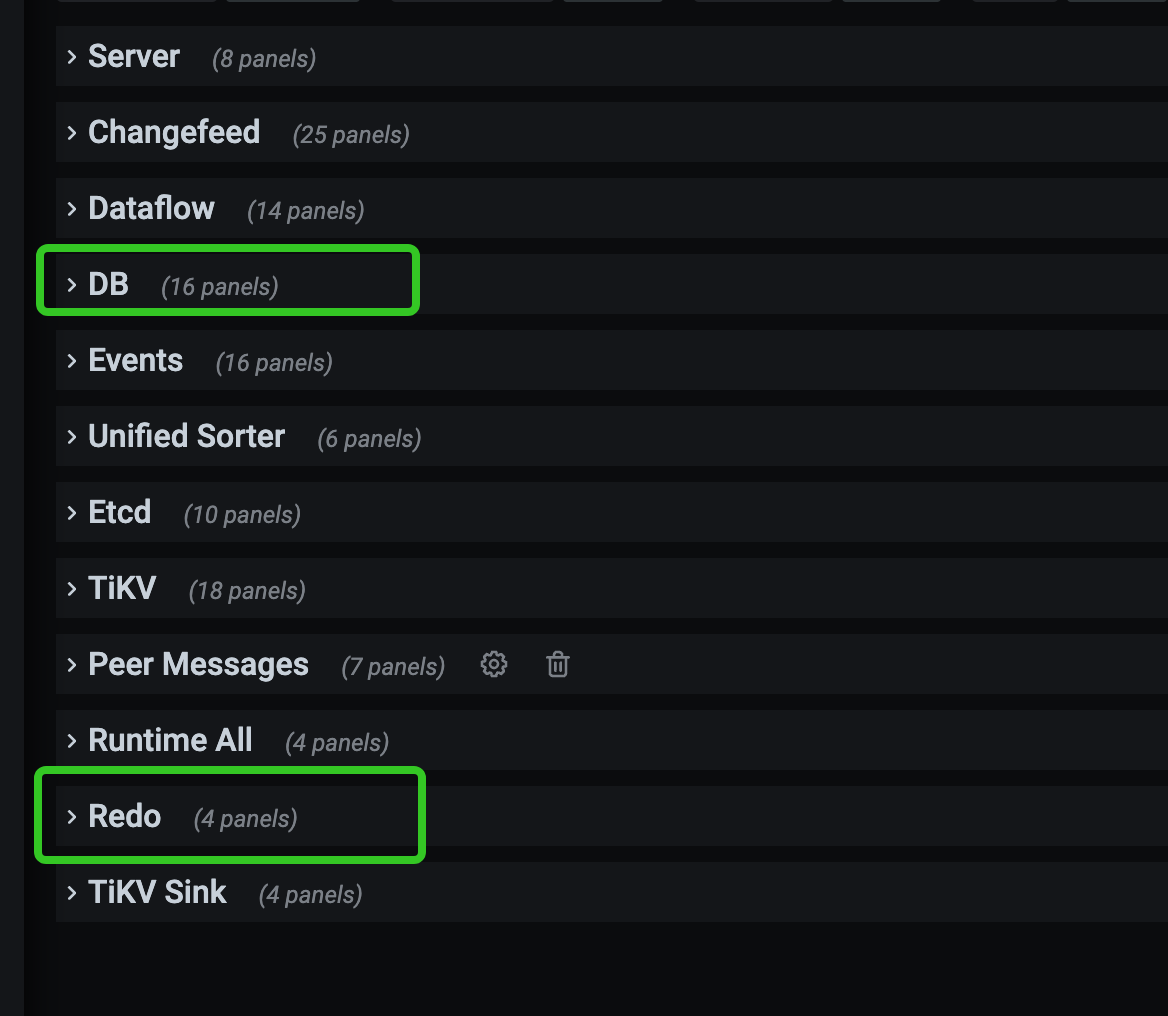 cdc: A lot of useless panel show on metric · Issue #271 · tikv ...