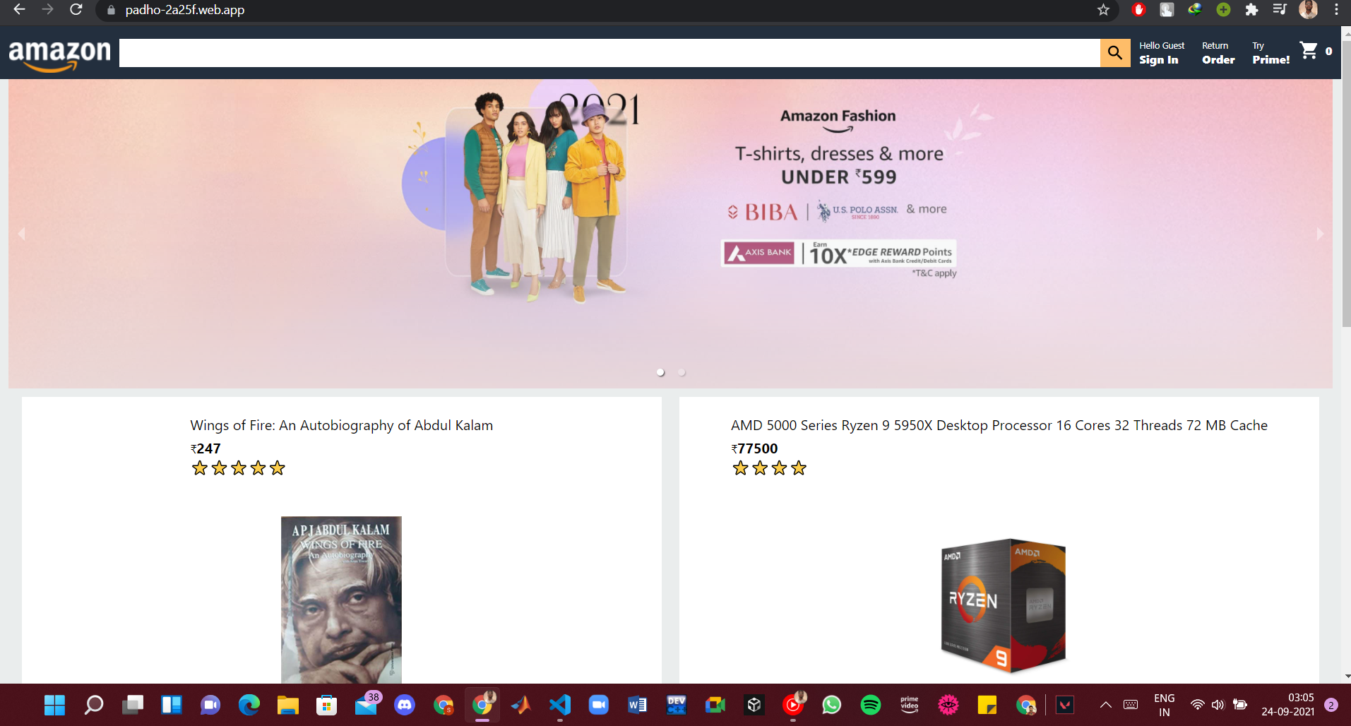 GitHub - nulllvoid/Amazon-Clone