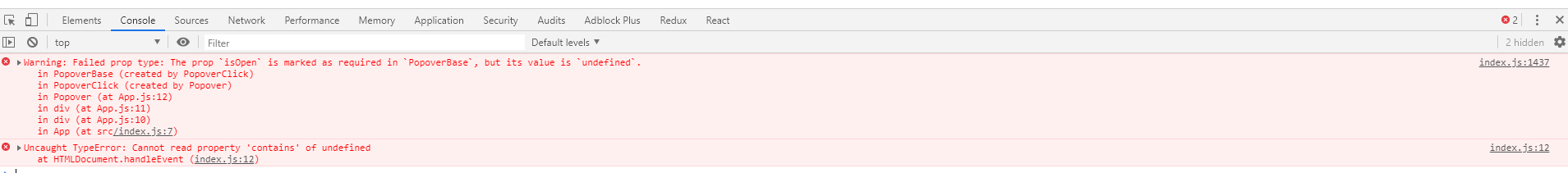 Popover Doesn T Work With Onclick Mode · Issue 193 · Axafrance React Toolkit · Github