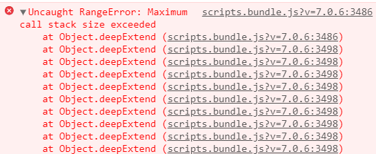 [BUG] Uncaught RangeError: Maximum call stack size exceeded · Issue #1294 · microsoft ...