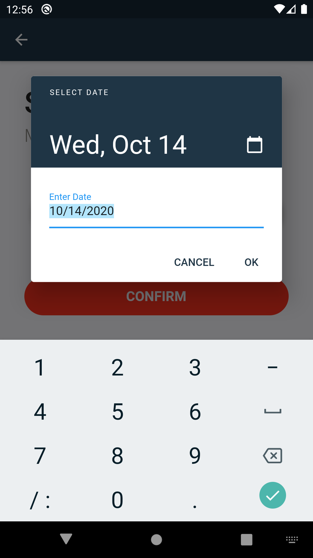 Text field of showDatePicker() only allows numbers to be entered on some devices · Issue #68100 ...