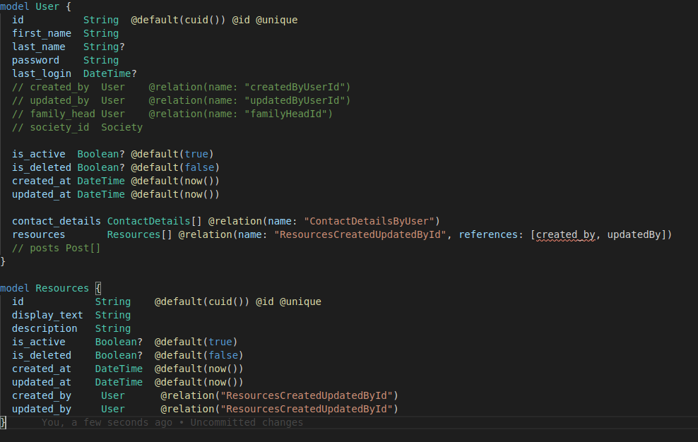 How to resolve ambiguous relationship in prisma2 datamodel? · Issue ...