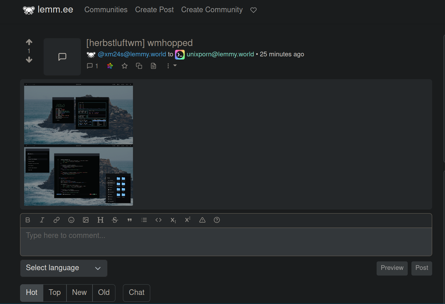 Allow zooming into markdown images · Issue #2035 · LemmyNet/lemmy-ui · GitHub