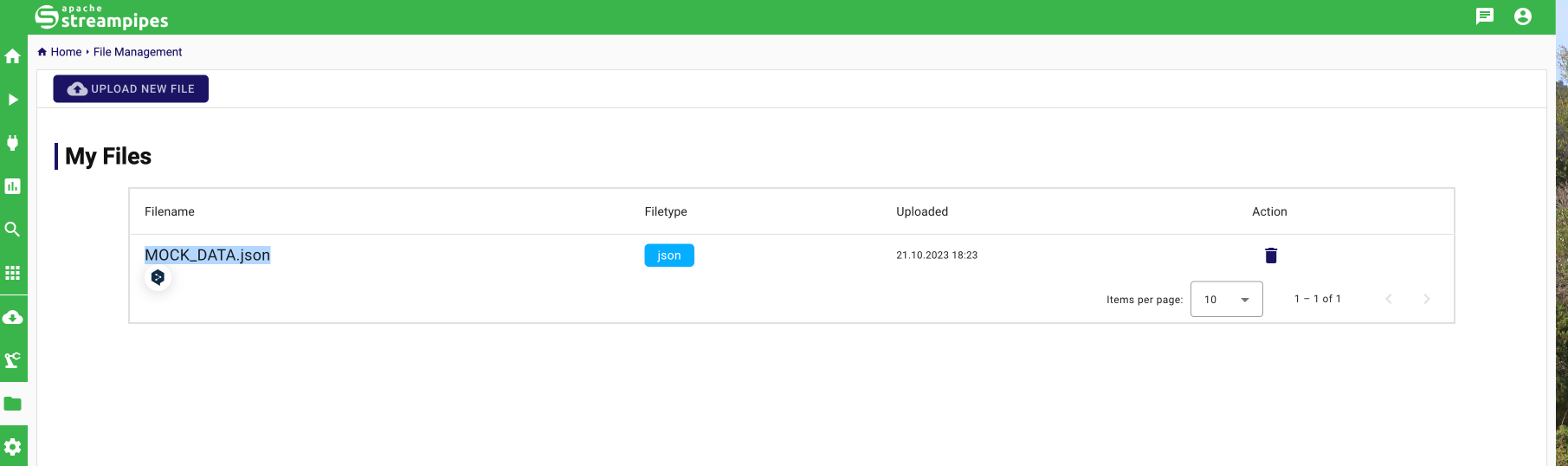Add download button for files in StreamPipes · Issue #2074 · apache/streampipes · GitHub