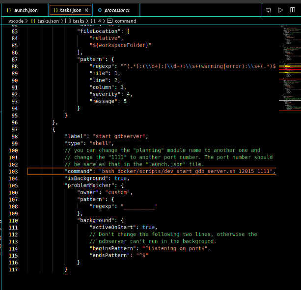 Help needed for debugging the Perception module with VSCode · Issue #10932 · ApolloAuto/apollo ...