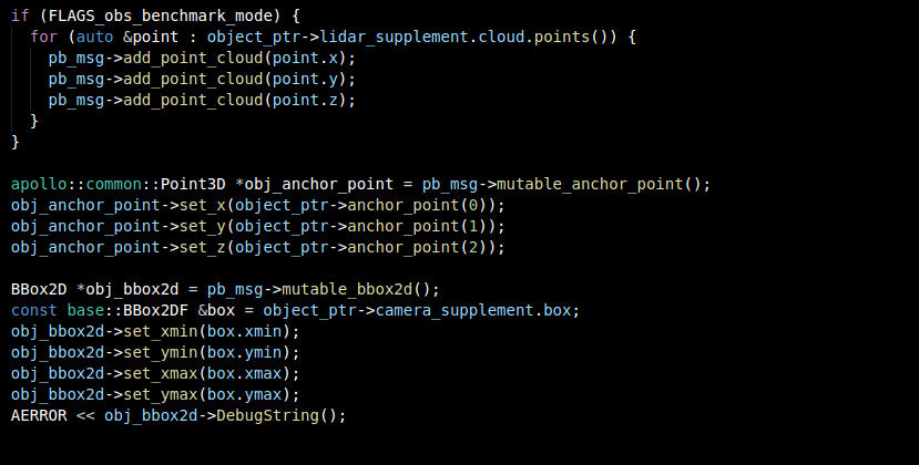 How to print values xmin(), ymin(), xmax() , ymax() defined under class BBox2D( ) in perception ...