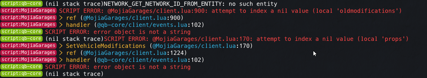 [question/help] New SQL update and clientsite error · Issue #45 · hoangducvn/MojiaGarages · GitHub