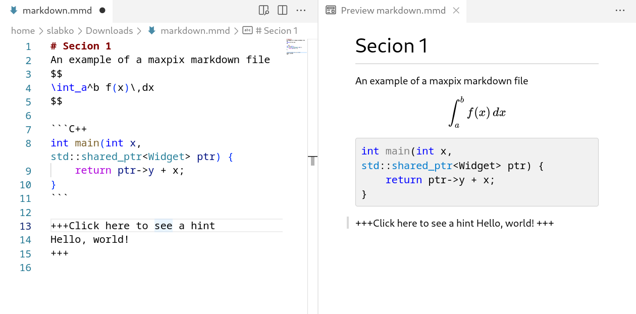 Hits do not seem to work · Issue #18 · Mathpix/vscode-mathpix-markdown · GitHub