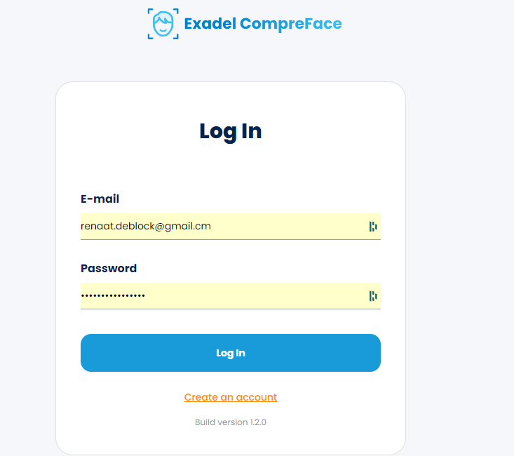 Password - CompreFace in Docker Container for Windows · Issue #1190 · exadel-inc/CompreFace · GitHub