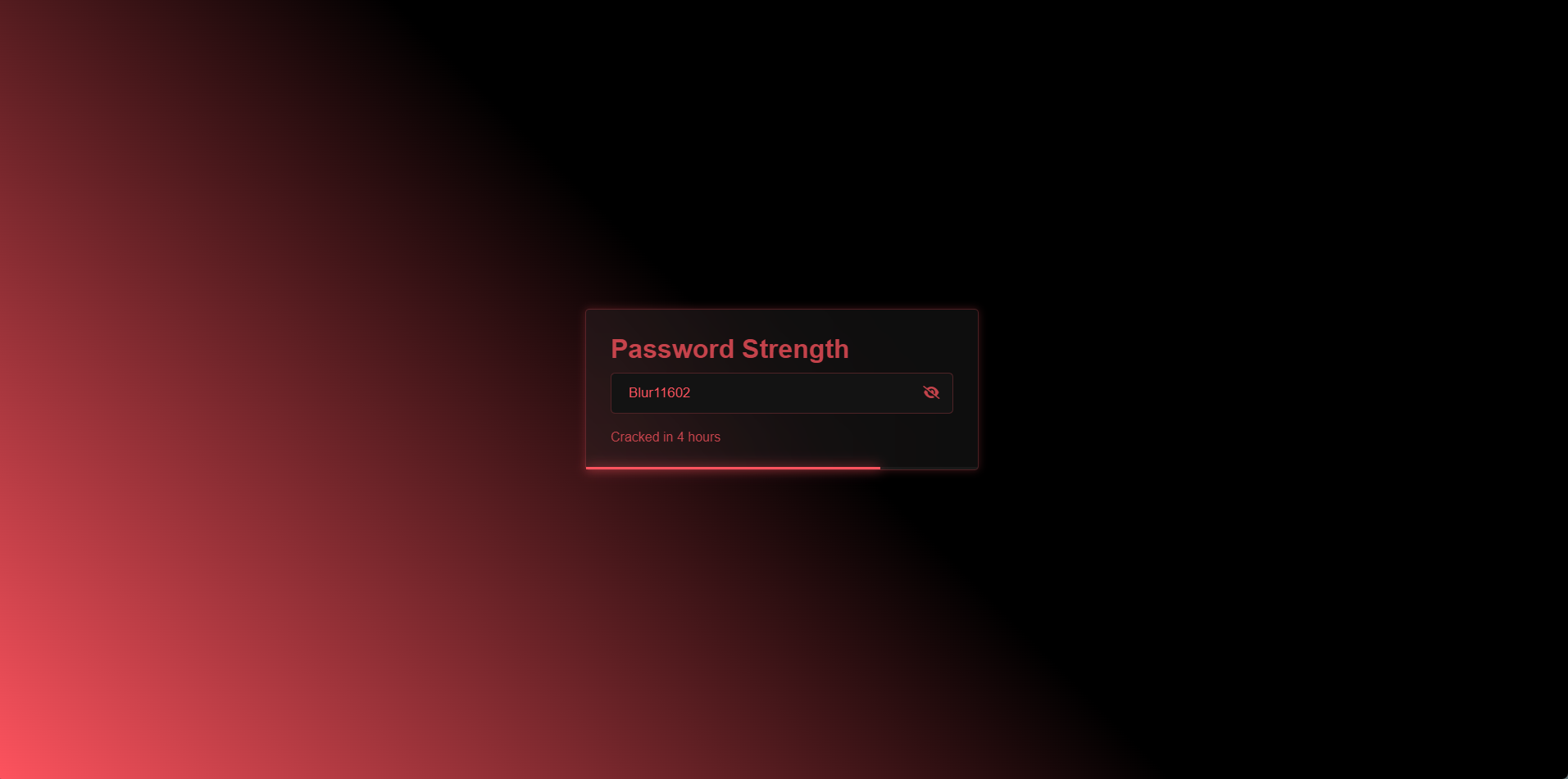 Github Ohcst Password Strength A Website Using Zxcvbn To Check The Strength Of Passwords