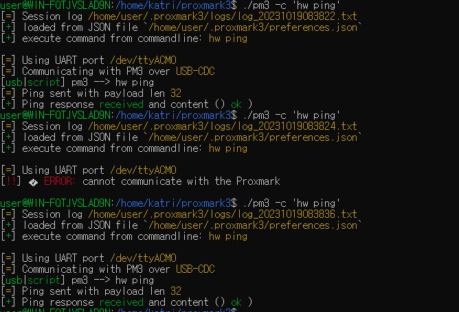 Connection failure issue occurs when using Proxmark from CLI · Issue #2141 · RfidResearchGroup ...