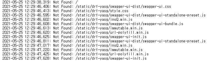 Pythonanywhere 배포시 Swagger 작동 안함 · Issue 5 · Thinlineitctrlfbackend · Github