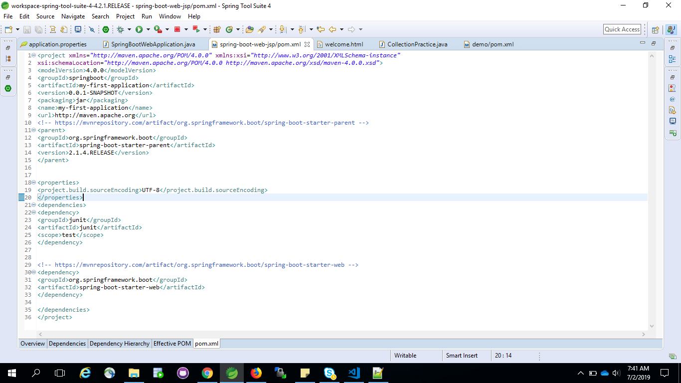 Spring Boot V214 Jsp Not Loading Issue · Issue 17395 · Spring Projectsspring Boot · Github
