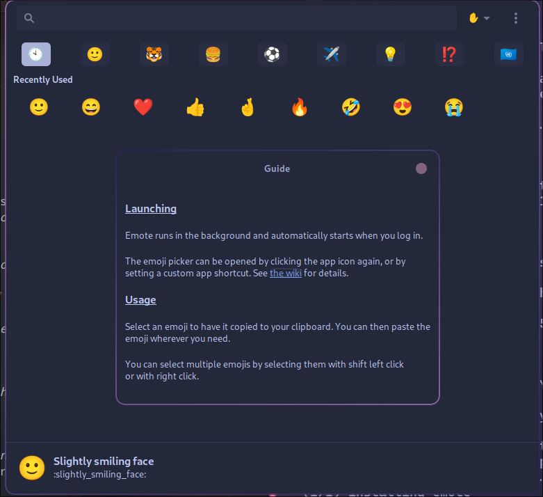 Emoji support · Issue #285 · prasanthrangan/hyprdots · GitHub