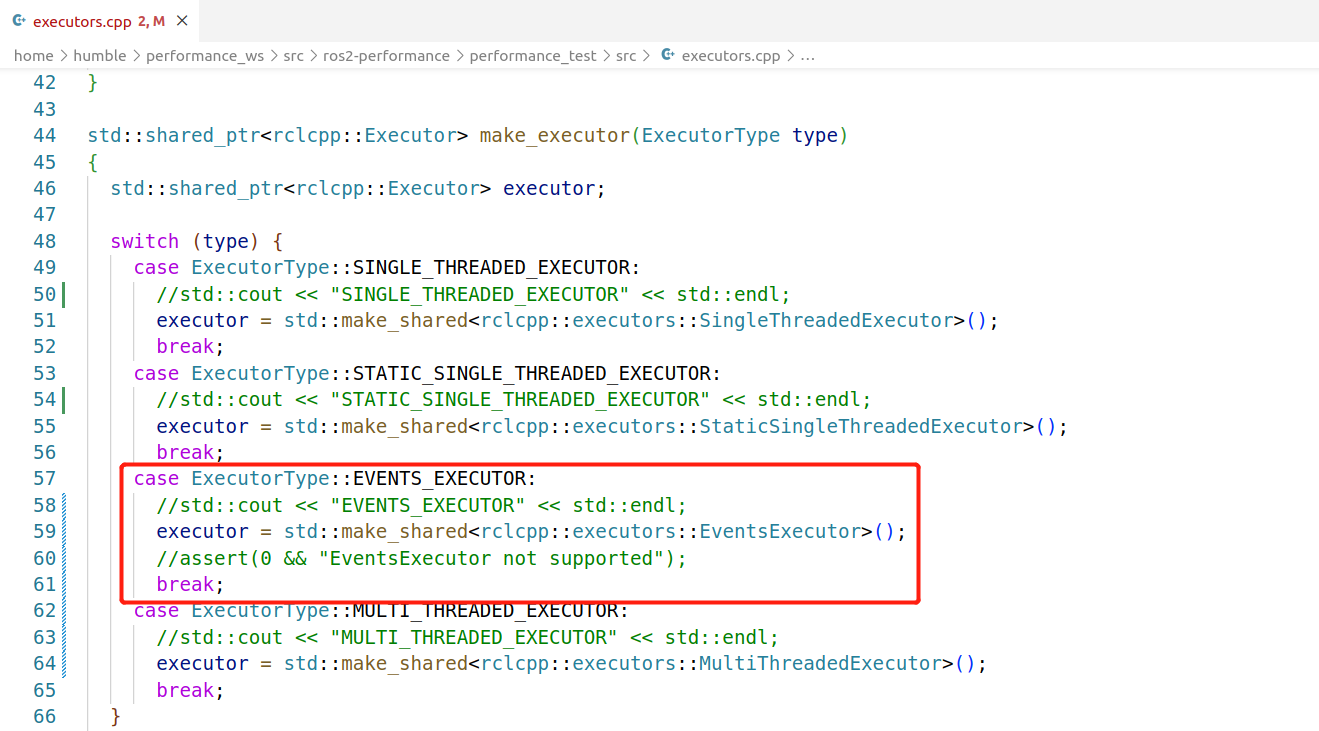 The performance is not as good as expected · Issue #5 · irobot-ros/events-executor · GitHub