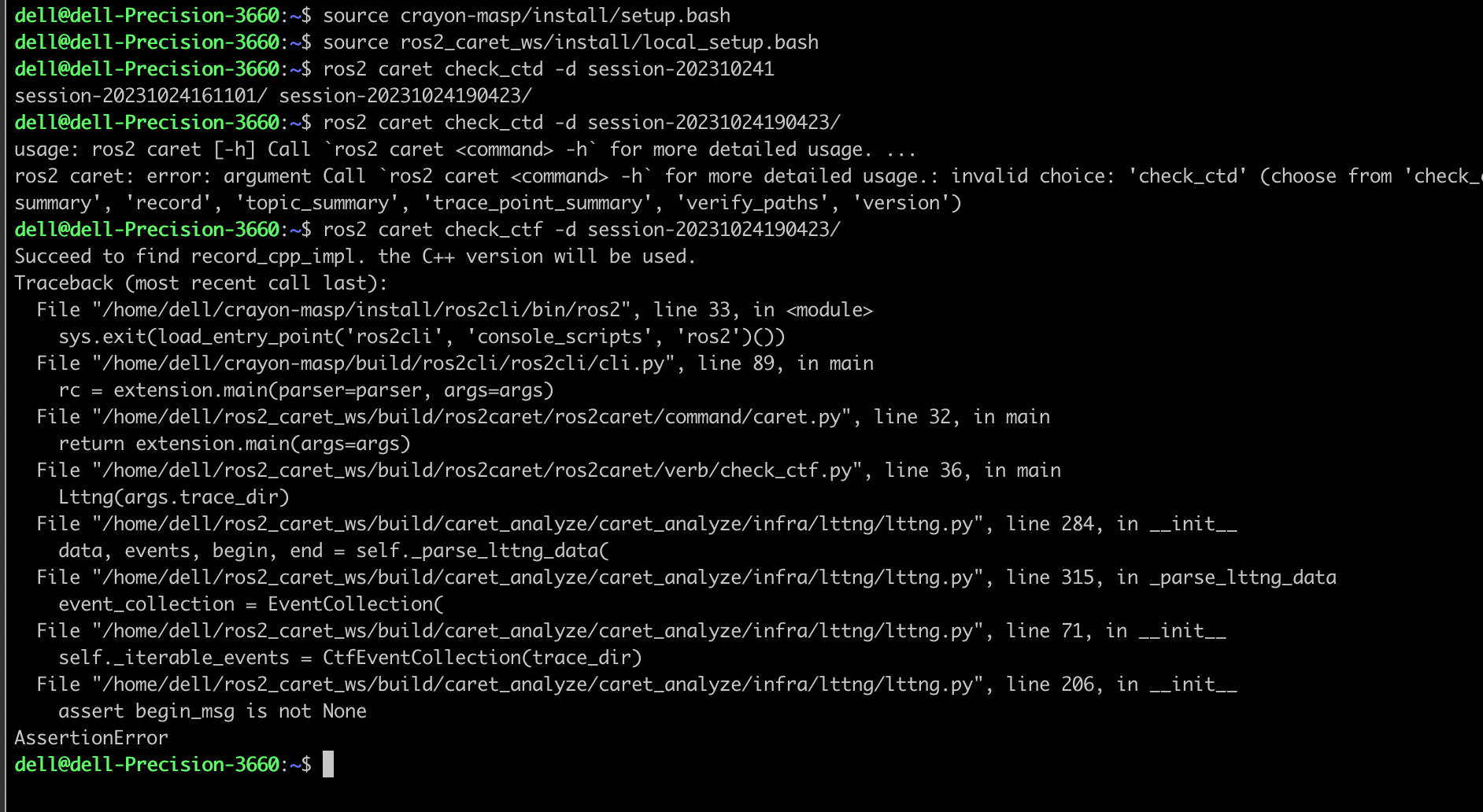 AssertionError · Issue #407 · tier4/caret_analyze · GitHub