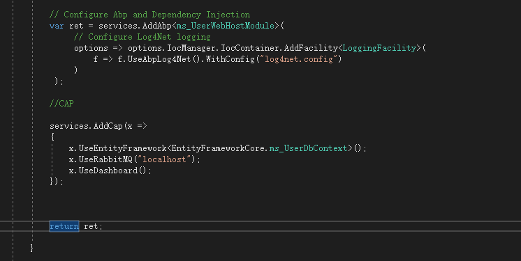 use CAP in abp · Issue #4538 · aspnetboilerplate/aspnetboilerplate · GitHub