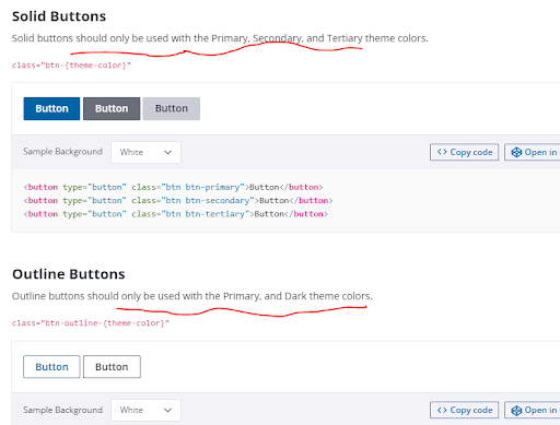 Modus Buttons - Outline variants not consistent with Modus Bootstrap · Issue #836 · trimble-oss ...