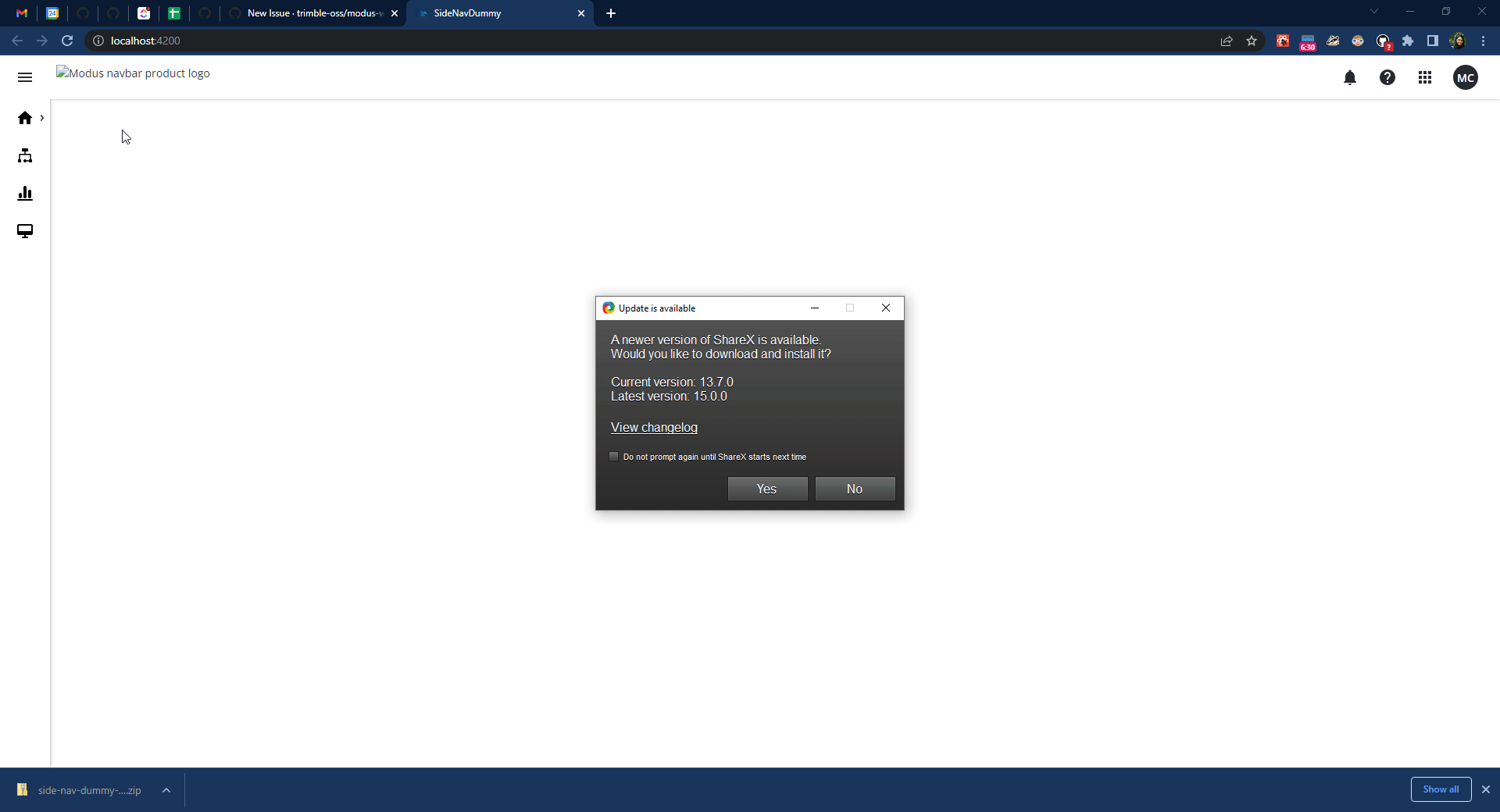 [BUG] Triggering a collapse from a sub level doesn't close the Side navigation panel · Issue ...