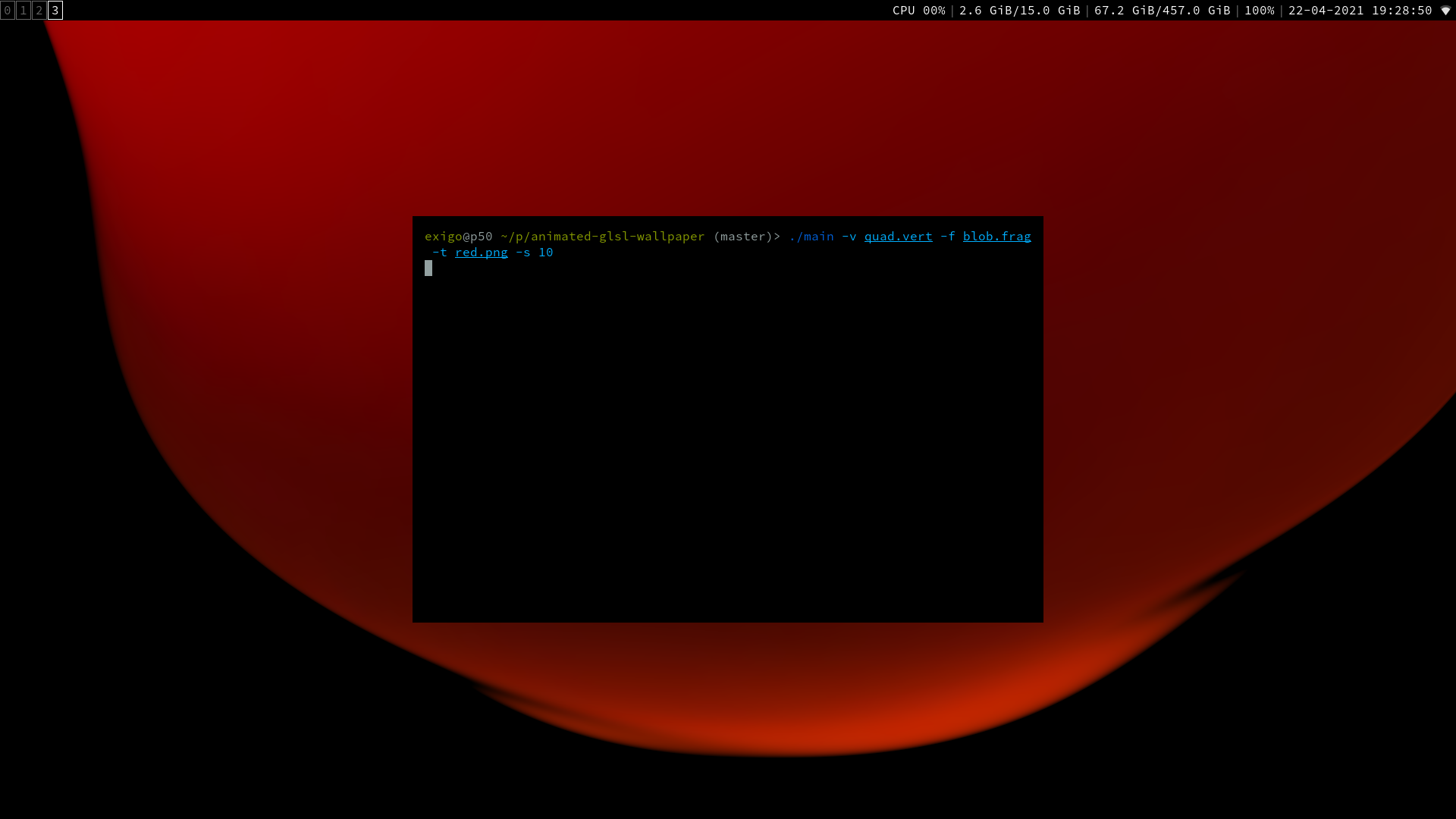 GitHub - exigow/animated-glsl-wallpaper