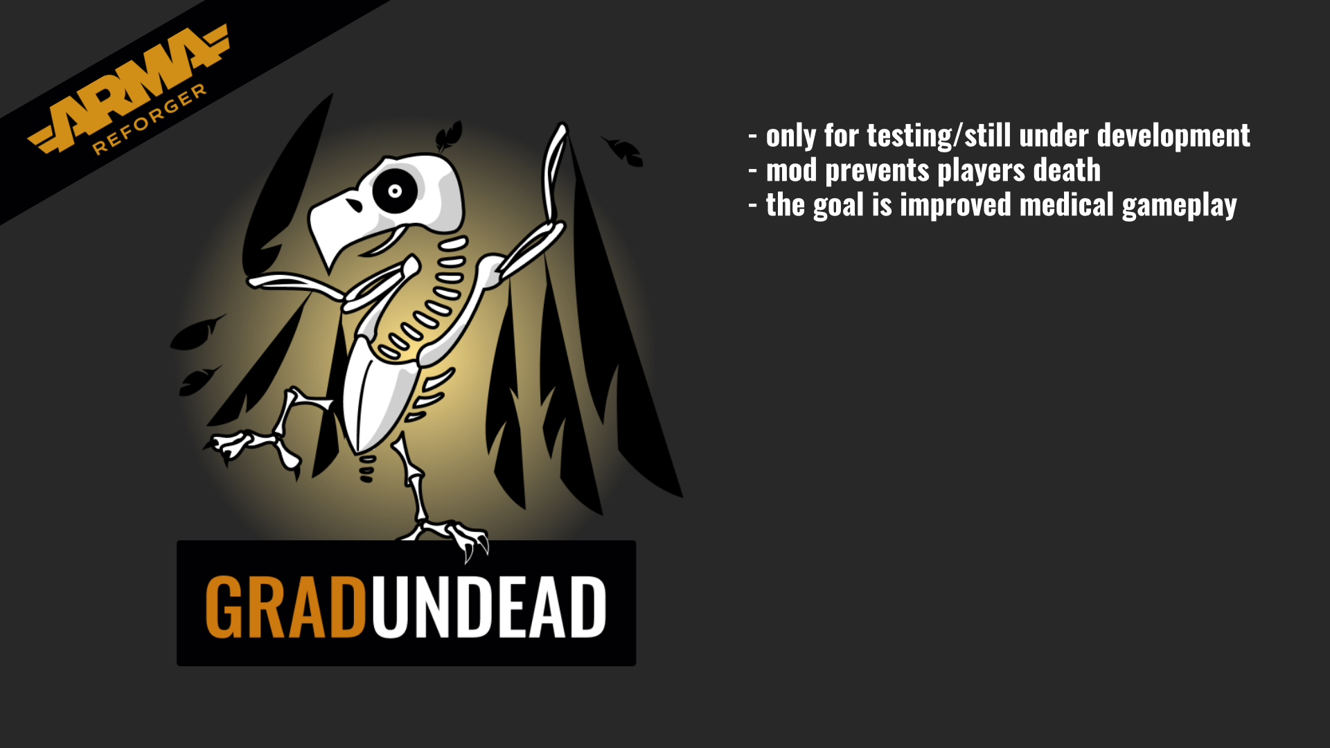 GitHub - gruppe-adler/GRAD-Undead: GRAD Undead is a mod for Arma Reforger that disables players ...