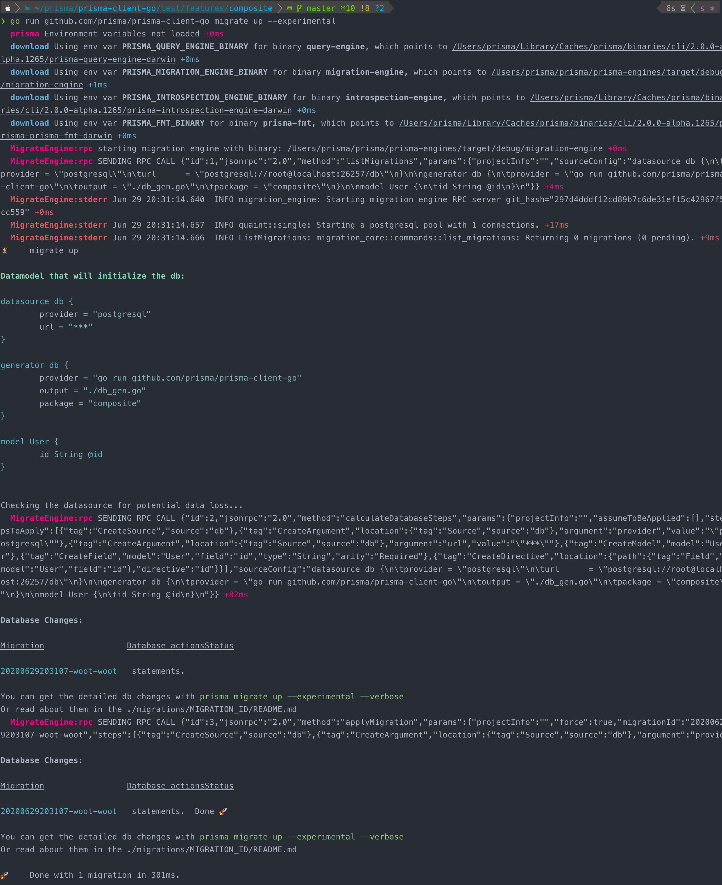 Support CockroachDB in Migrate · Issue #4702 · prisma/prisma · GitHub