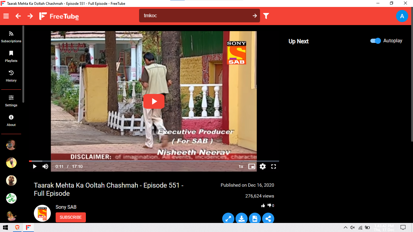 Videos in autoplay does not load · Issue #881 · FreeTubeApp/FreeTube · GitHub