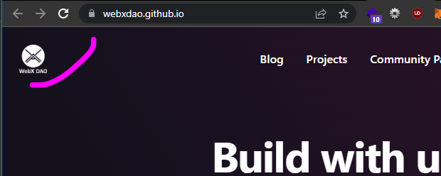 Bug Header Button Is Not Clickable · Issue 194 · Webxdao · Github 