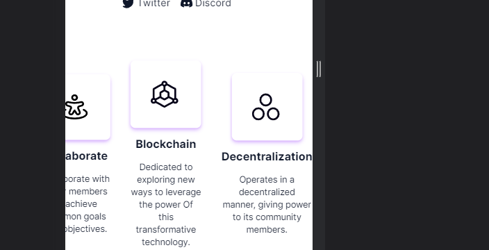 Feature Responsivness Of Blurbs · Issue 333 · Webxdao · Github